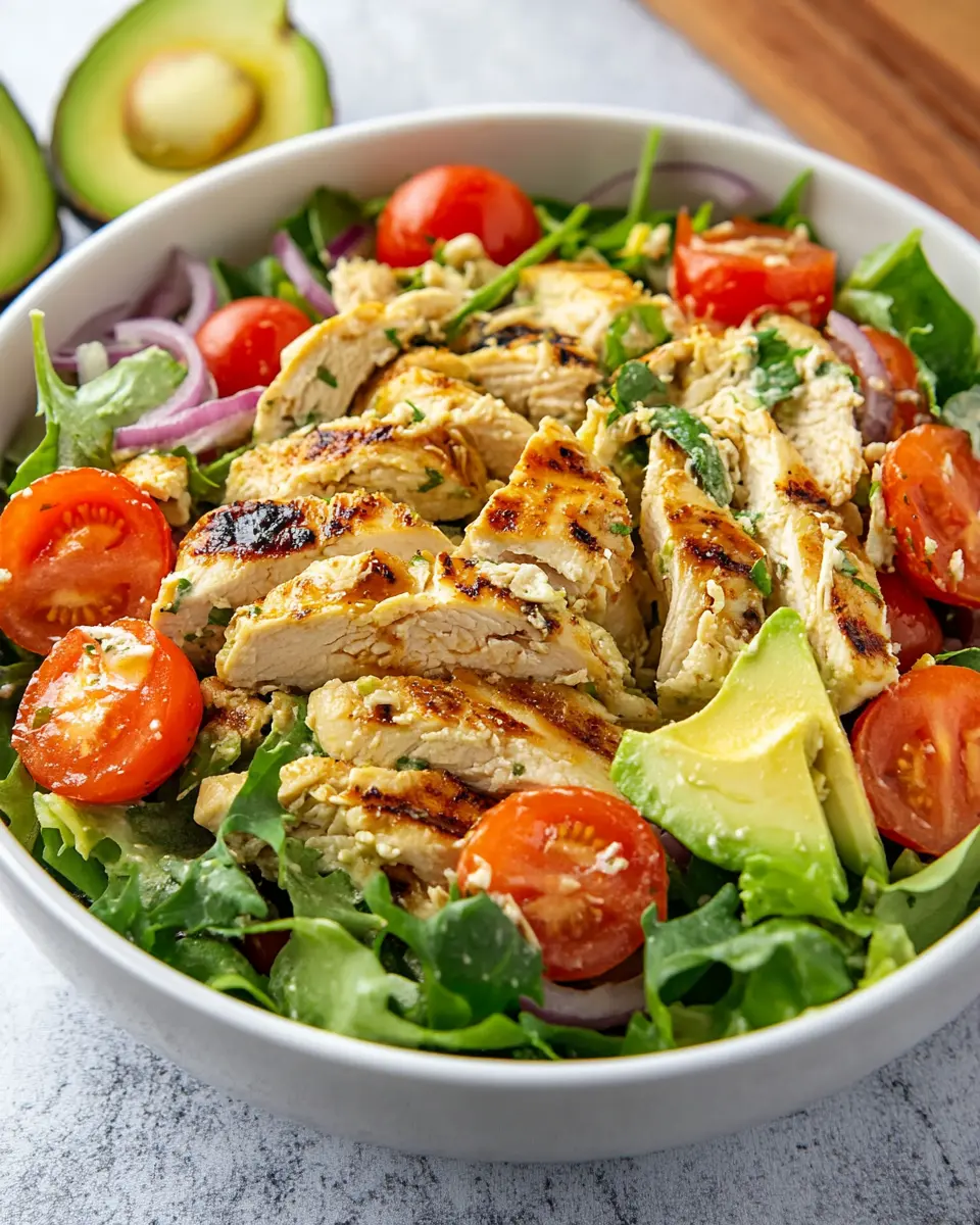 High Protein Chicken Salad: Creamy Avocado Bliss Awaits - speedydishes.com